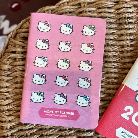 Hello Kitty | Accessories | Hello Kitty Monthly Calendar Planner Set Of ...